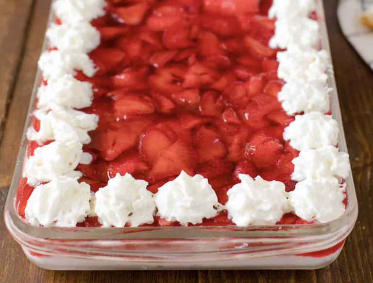 Strawberries In The Snow – Tasty Teresa