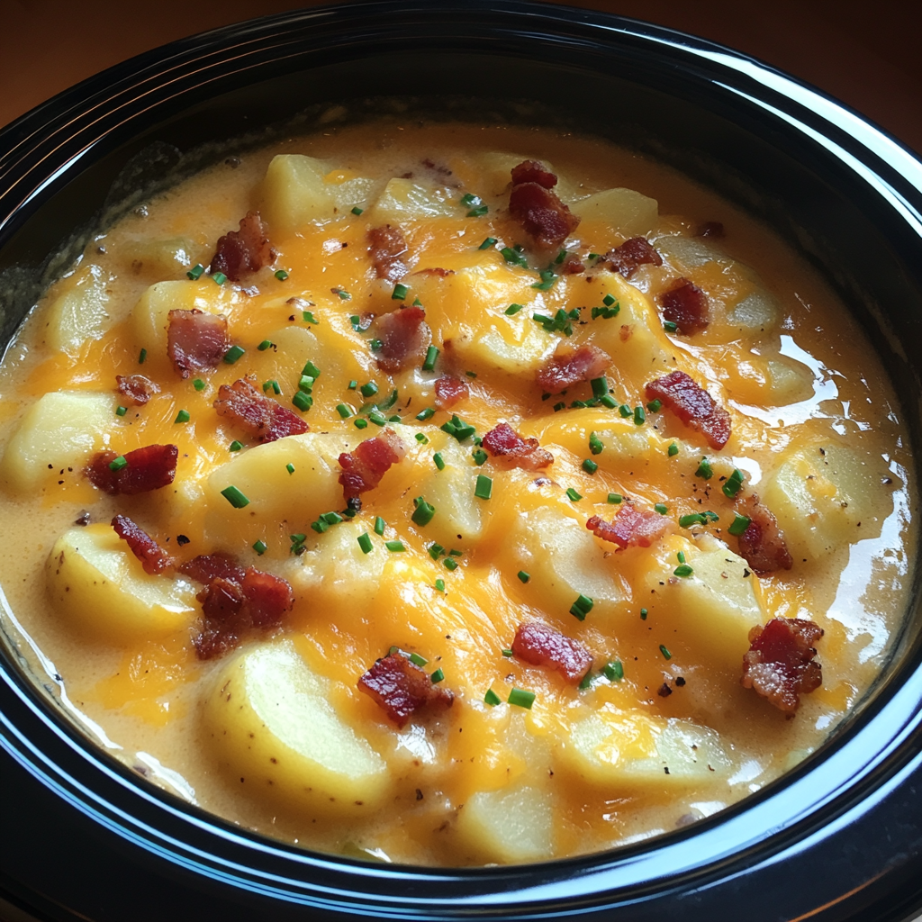 Crock Pot Crack Potato Soup – Tasty Teresa