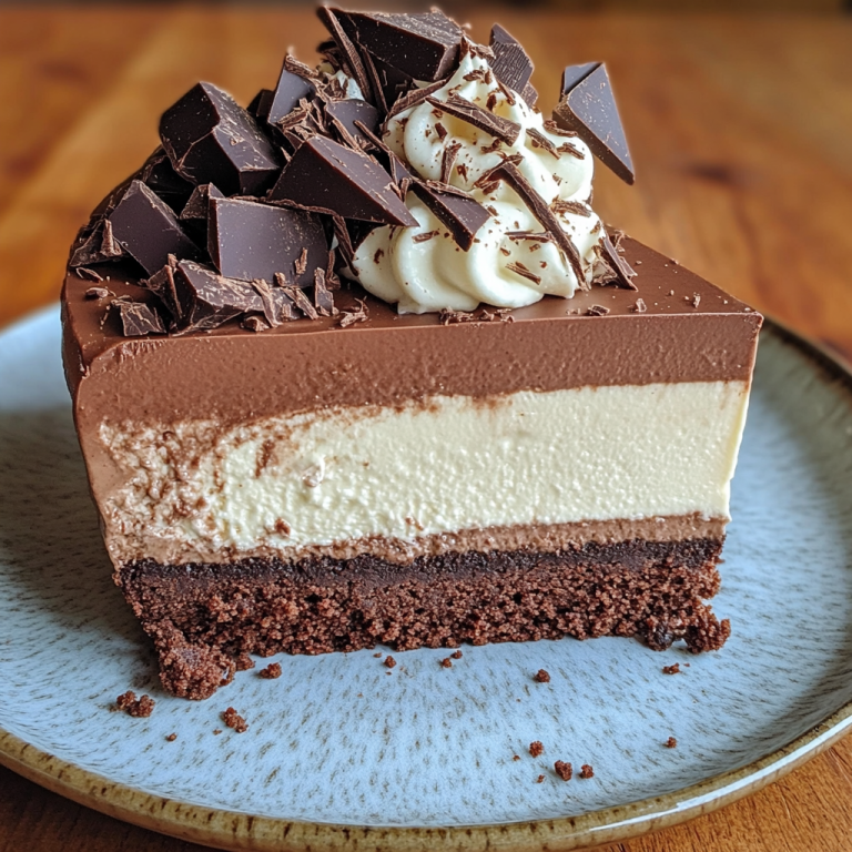 Triple Chocolate Mousse Torte – A Dream for Chocolate Lovers – Tasty Teresa